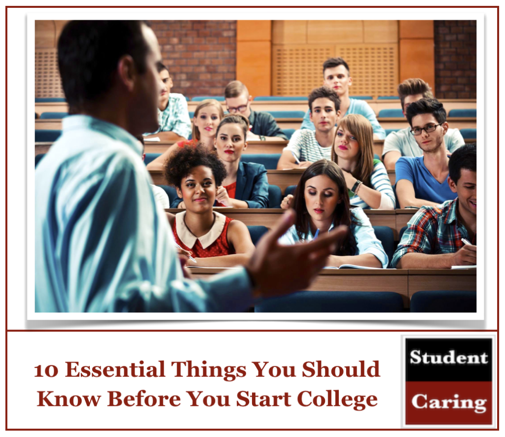 10 Essential Things You Should Know Before You Start College - Student ...